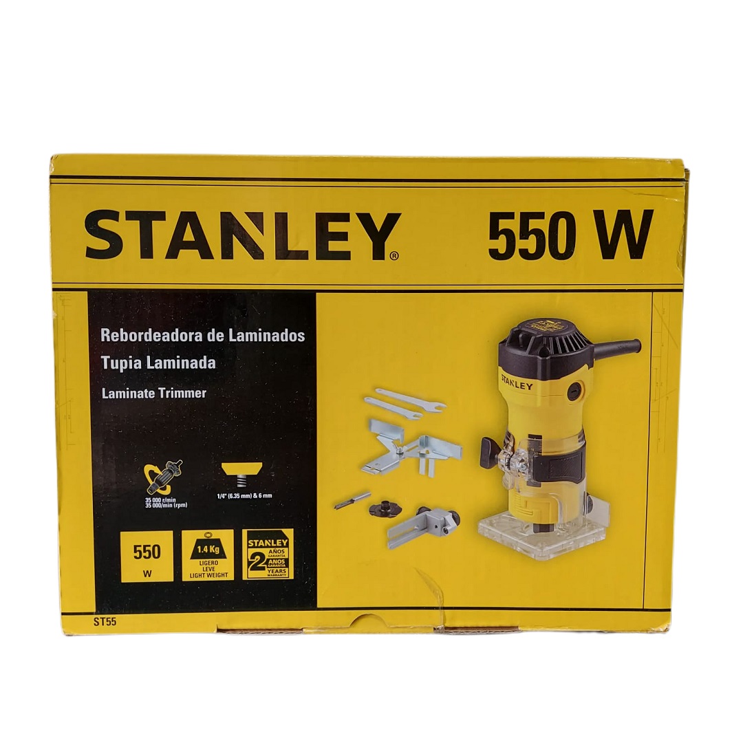 Tupia para laminados 6mm 550W 220V ST55-B2 STANLEY