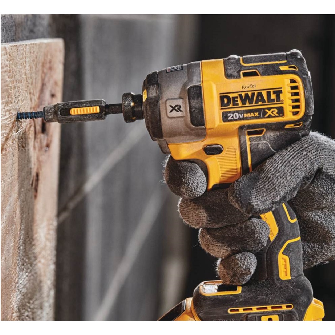 Kit Maleta Parafusadeira Impacto à bateria 20V Brushless 3250RPM 3800IPM 205NM DCF887 DEWALT