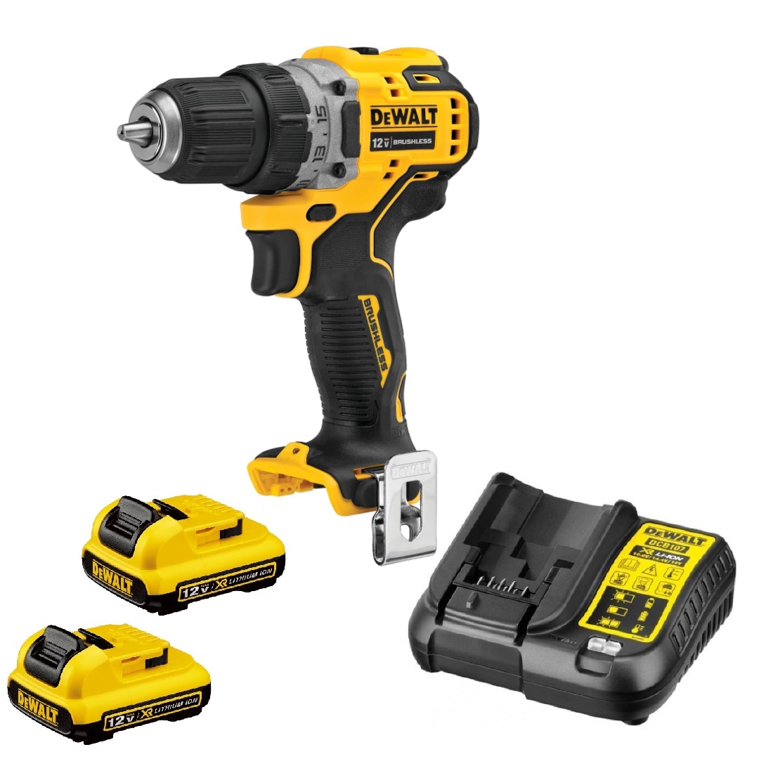Kit Parafusadeira Furad 3/8'' Brushless Xtreme DCD701 Dewalt - Facilita ...