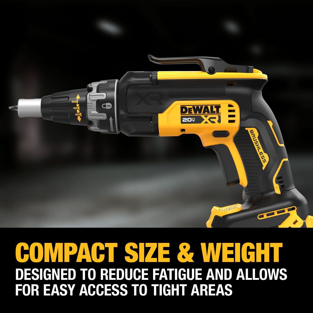 Parafusadeira 1/4 Drywall 20V Brushless MAX XR DCF630 Dewalt - Facilita ...