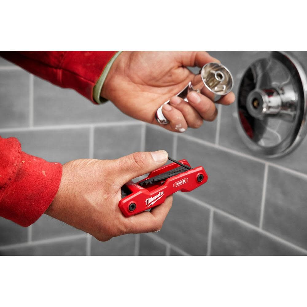 KIT CHAVE ALLEN CANIVETE 5/64" a 1/4" 48-22-2181 MILWAUKEE - Facilita ...